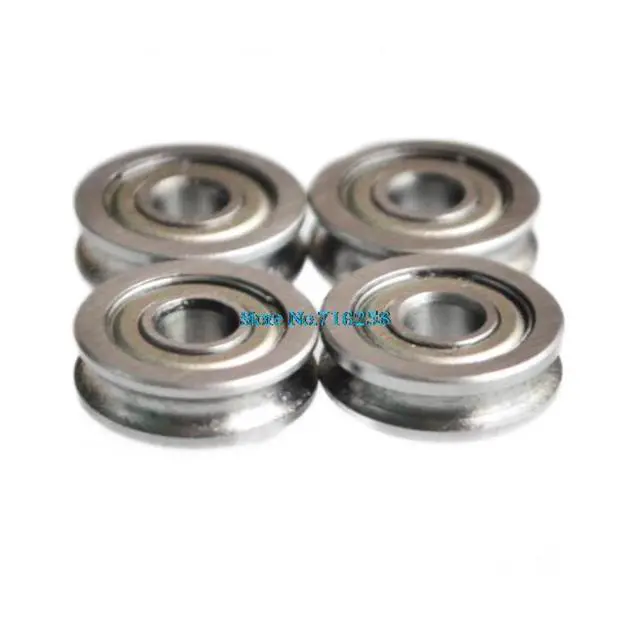 10pcs/lot U-groove Guide Wheel For 3D Printer Extruder Size 4*13*4mm ...