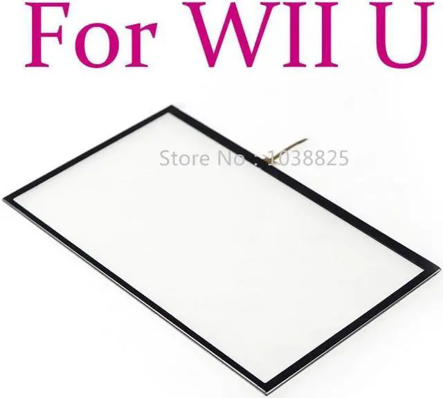 5pcs/lot Digitizer Glass Panel Touch Screen For Nintendo WII U Gamepad ...