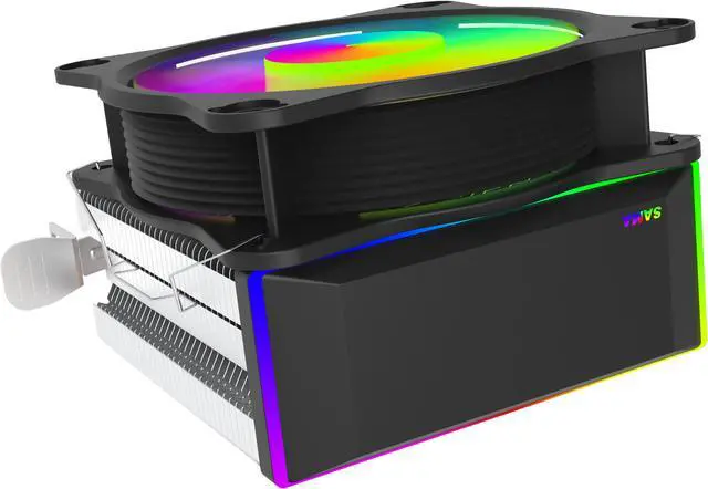 SAMA KA200D RGB CPU Air Cooler 9cm fan with 2 Copper Heat Pipes ...