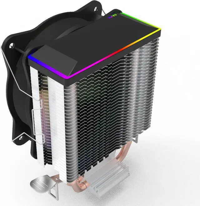 SAMA KA200D RGB CPU Air Cooler 9cm fan with 2 Copper Heat Pipes ...
