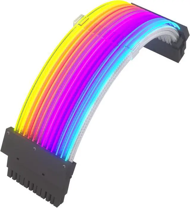 SAMA 24 Pin ARGB Extension Cable Lighting PCB Board 5V 3pin Connoctors ...