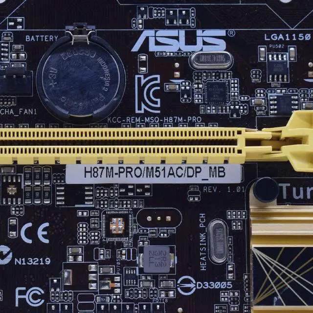 ASUS H87M-PRO/M51AC/DP_MB LGA 1150 Intel H87 Desktop PC Motherboard DDR3 32GB PCI-E 3.0 HDMI ...