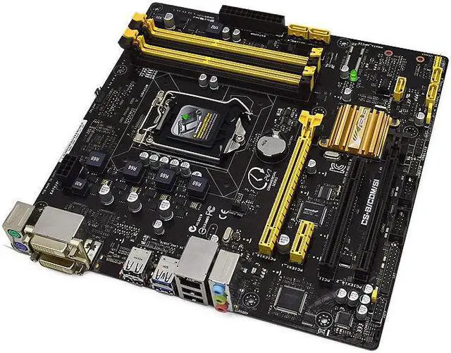 ASUS CS-B/CDM/SI LGA 1150 Intel Q87 Desktop Gaming Motherboard DDR3 ...