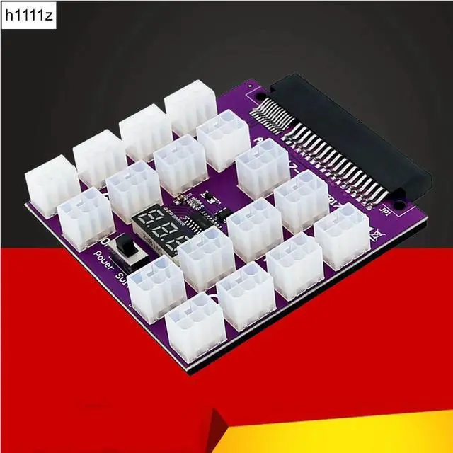 Power Supply Breakout Board 17Port 6Pin Connector LED Display 12V Power ...