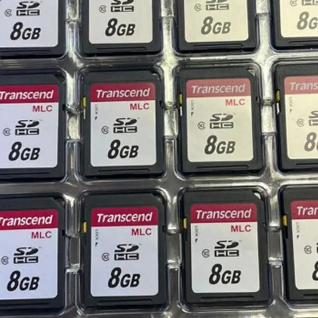 Refurbished: Original Transcend SD card 8G camera memory card industrial equipment MLC memory ...