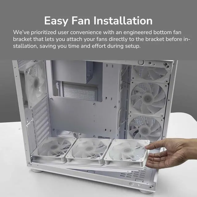 COUGAR FV150 RGB - Mid Tower PC CASE - Dual Chamber - 400mm GPU ...