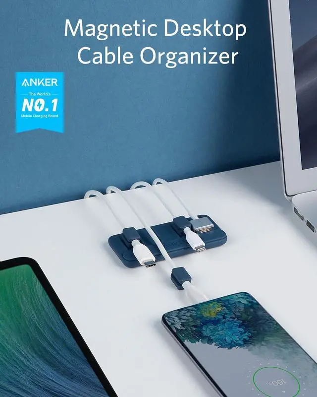 Anker Cable Management, Magnetic Cable Holder&USB C to USB C Cable ...