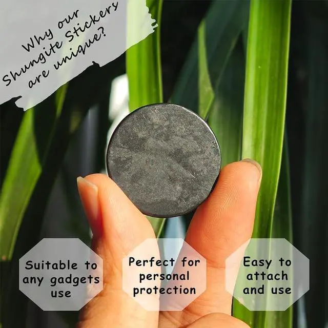 Protection Shungite Stickers 5 pcs for Cell Phone Case Tablet Laptop ...