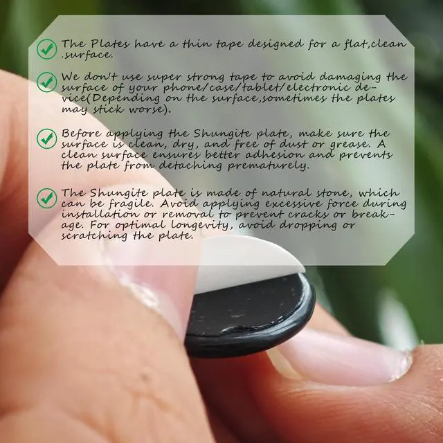 Protection Shungite Stickers 5 pcs for Cell Phone Case Tablet Laptop ...