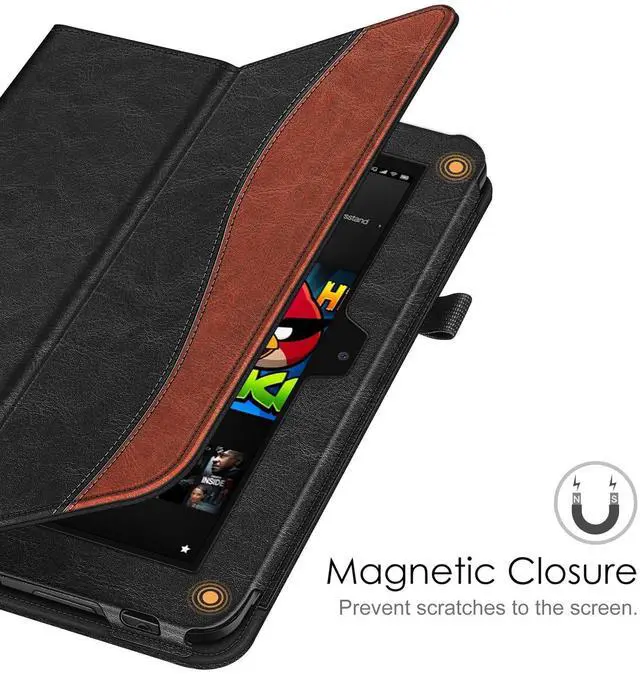Fintie Folio Case for Kindle Fire HD 8.9" - Slim Fit Leather Case with ...