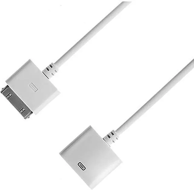30-Pin M/F Extension Cable (17 Core) for iPhone/iPad/iPod ...