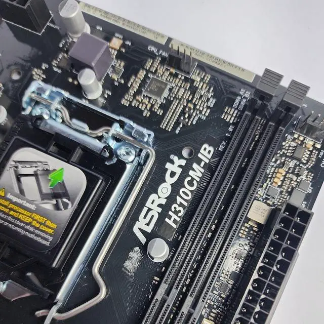 Refurbished: ASRock H310CM-IB Intel H310 Motherboard DDR4 DVI-D HDMI ...