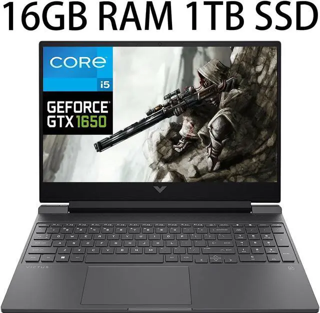 HP Victus 15 Gaming Laptop, 12th Gen Intel 8-Core i5-12450H (>i7-11370H ...
