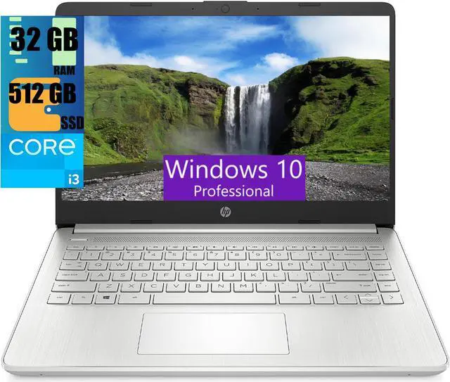 HP Pavilion 14 Laptop, 14" FHD (1920 x 1080) Display, Intel Core i3 ...