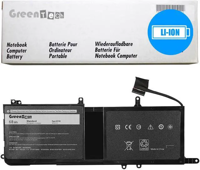 GreenTech New 44T2R Replacement Battery for Dell Alienware 15 R3, Dell ...