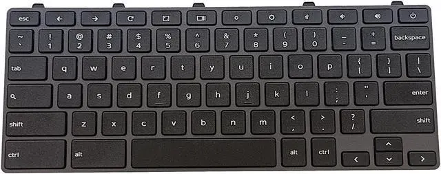 GREENTECH 0D2DT 00D2DT REPLACEMENT KEYBOARD FOR DELL CHROMEBOOK 11 3100 ...
