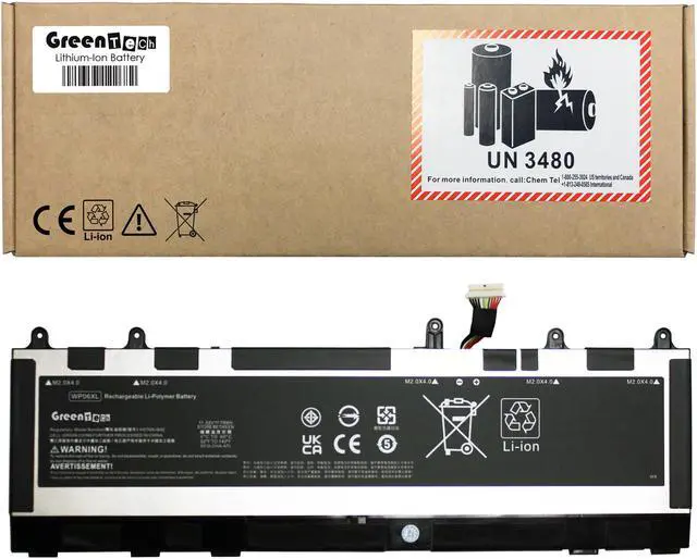 GREENTECH M73470-005 WP06XL BATTERY FOR HP ELITEBOOK 860 865 G9 G10 ...