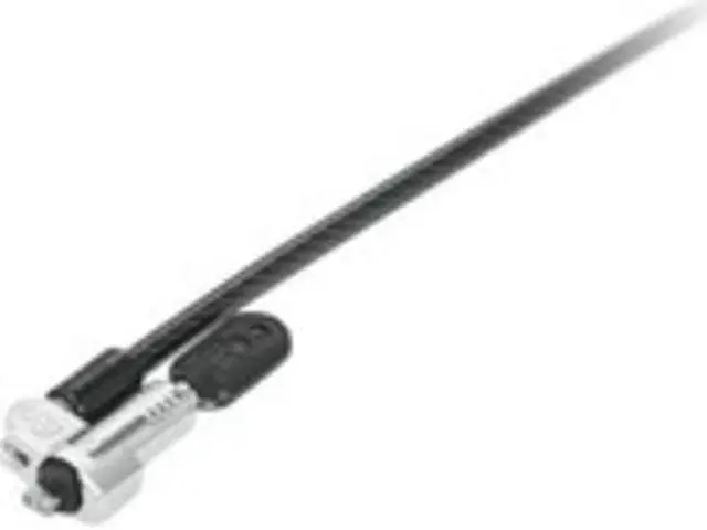 Kensington NanoSaver Cable Lock Security cable lock, black, 6 ft ...