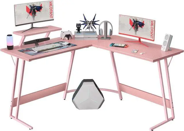 Pink computer stand store