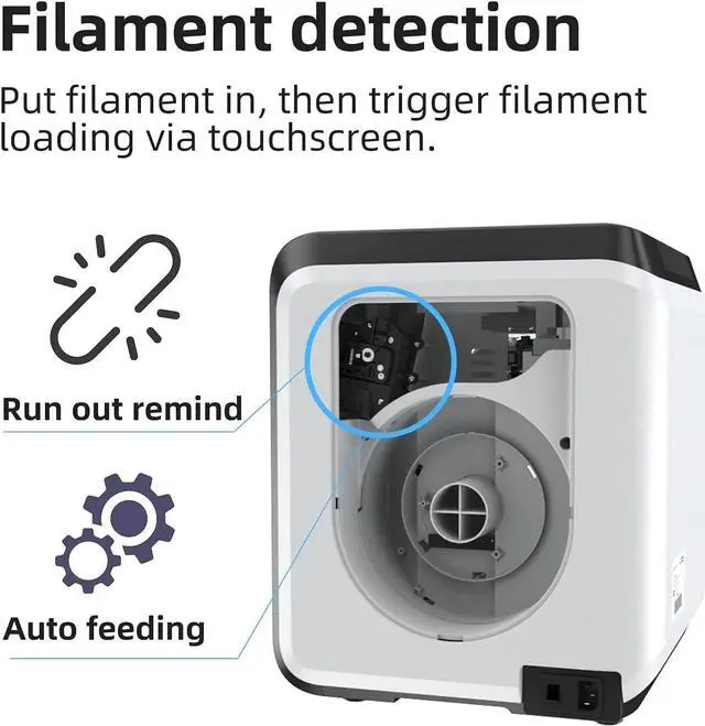 Flashforge 3D Printer Adventurer 3 Pro, Auto Leveling Glass Hot Bed ...