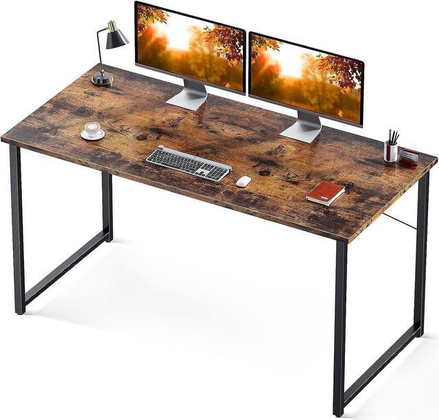 Coleshome 48 Inch Computer Desk Modern Simple Style Desk for Home Office Study Student Writing Desk Vintage Newegg