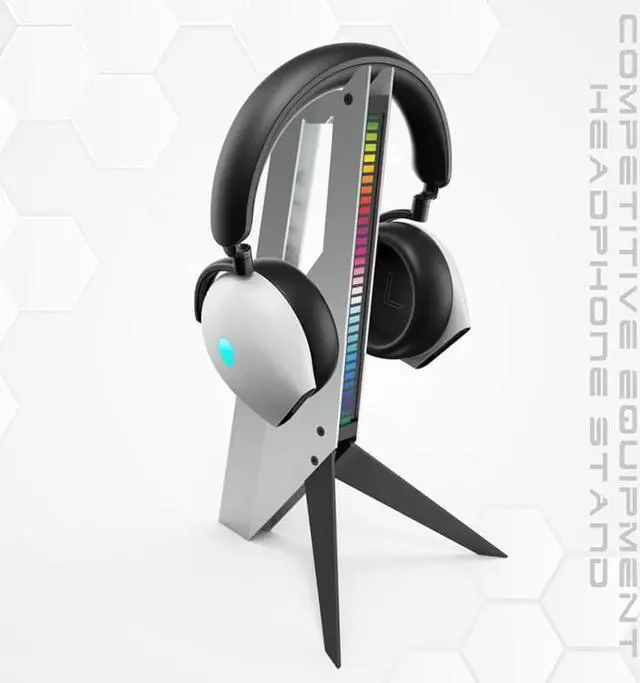 Alienware RGB Headphone Stand Headset Stand , RGB luminous metal ...