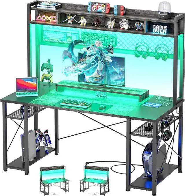Gaming station computer desk store