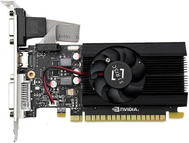 51RISC GeForce GT 710 4GB DDR3 PCI Express 2.0 Low Profile Video Card ...