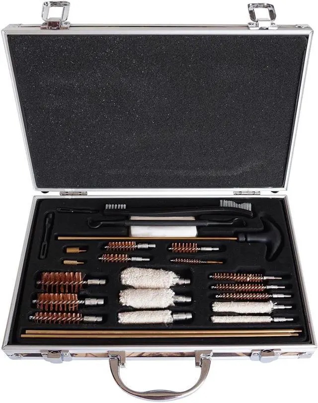 49-Piece Universal Gun Cleaning Kit with Case for Hunters and Rifle ...