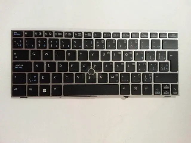 New HP Elitebook 2170P Canadian Bilingual Keyboard Backlit 707877-DB1 ...