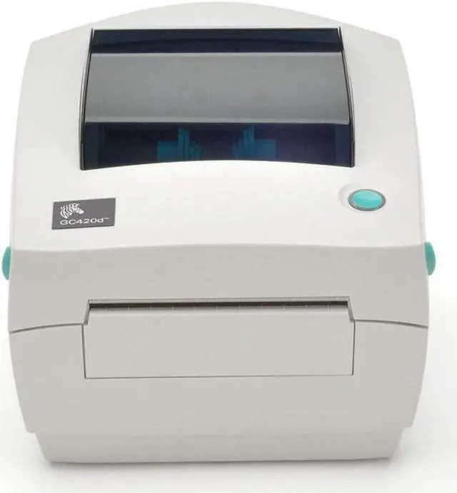 Refurbished: Zebra GC420D Direct Thermal USB Serial Label Printer ...