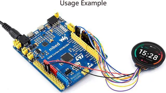 1.28inch Touch Round LCD Module with Touch Panel, 240×240 IPS ...