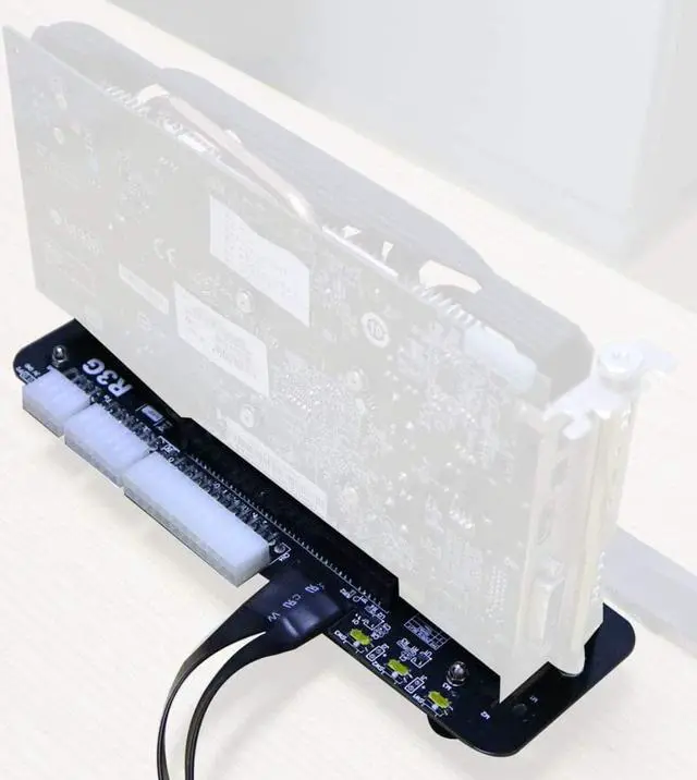 ADT-LINK M.2 Key M NVMe External Graphics Card Stand Bracket with PCIe3 ...