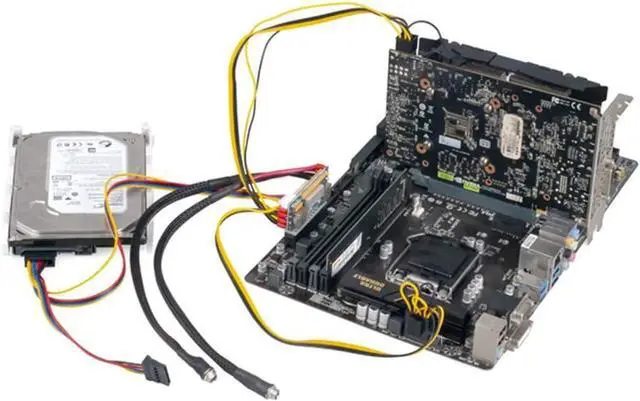 RGEEK 24-Pin ATX PSU - 12V DC Input, 450W Peak Output, Mini ITX PC ...