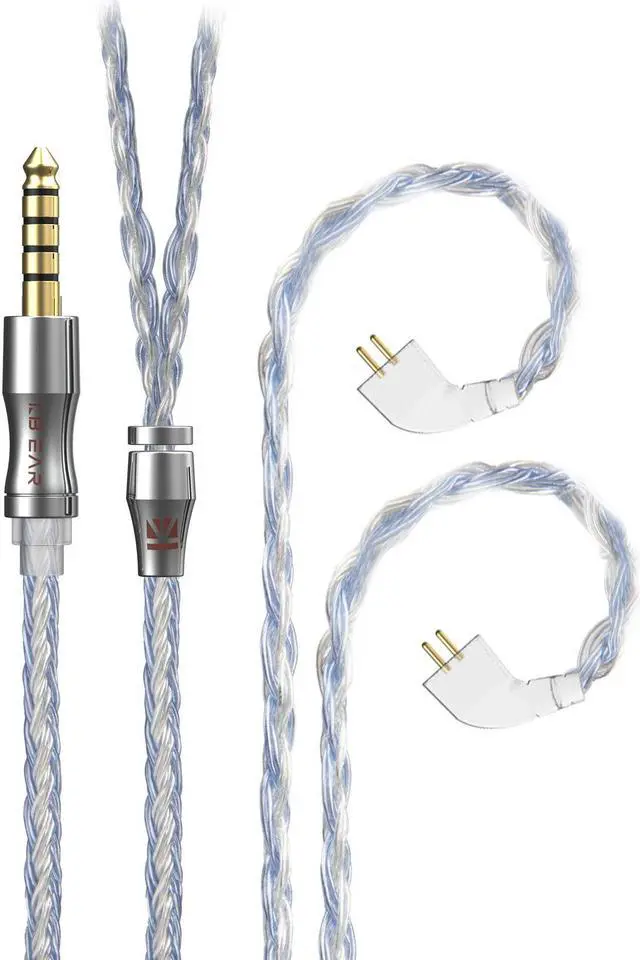 keephifi Earbuds Cable-TFZ 24 Core KBEAR [Expansion] Ear Monitor Upgraded Cable, 4N Copper ...
