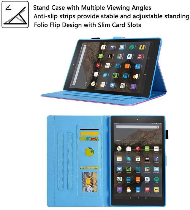 UUcovers Case for Amazon Kindle Fire HD 8 Tablet (8th/7th/6th ...