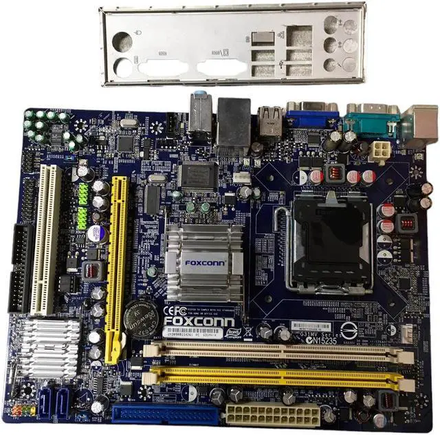 Refurbished: Foxconn G31MV-K Intel MotherBoard , W/Shield - Newegg.com