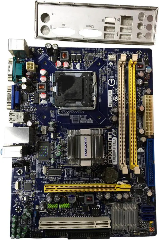 Refurbished: Foxconn G31MV-K Intel MotherBoard , W/Shield - Newegg.com