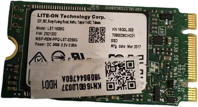 Refurbished: LITE-ON 16GB SSD Solid State Drive LST-16S9G-HP 764432-002 ...