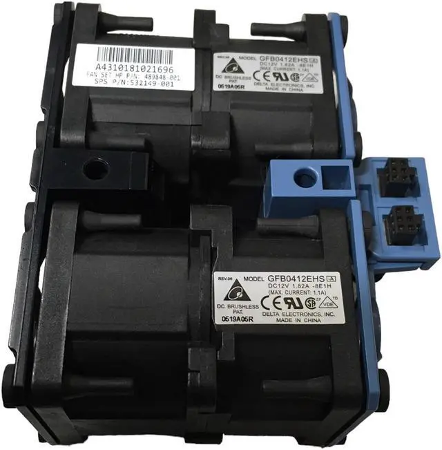 Refurbished: DELTA GFB0412EHS 8E1H 489848-001 532149-001 Server Case ...