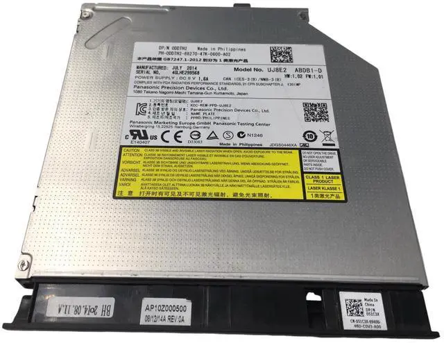 Refurbished: Genuine UJ8E2 Panasonic Laptop CD DVD Optical Drive ...
