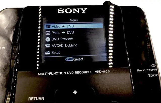 Refurbished: SONY DVDirect VRD-MC6 Multi-Function DVD Recorder - Newegg.com