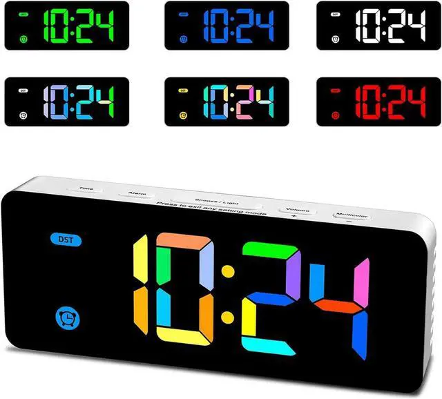 Digital Wall Clock For Kids