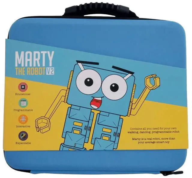 Marty the Robot V2 Educational Coding Robot STEM Learning Toy for Kids ...