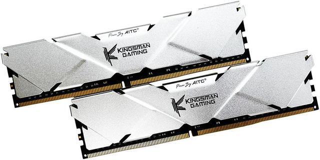 KINGSMAN 16GB (8GB x 2) 288-Pin PC RAM DDR4 3200 (PC4 25600 KINGSMAN 16GB (8GB x 2) 288-Pin PC RAM DDR4 3200 (PC4 25600