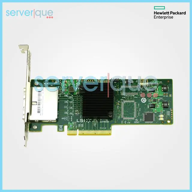 Refurbished: 614988-B21 HP Modular Smart Array SC08e 2-ports Ext PCIe x8 SAS HBA 617824-001 ...