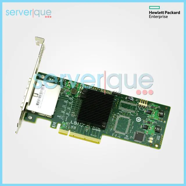 Refurbished: 614988-B21 HP Modular Smart Array SC08e 2-ports Ext PCIe x8 SAS HBA 617824-001 ...