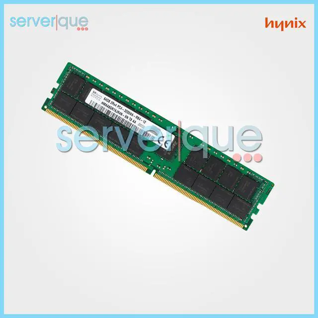 Refurbished: HMAA8GR7AJR4N-XN Hynix 64GB PC4-25600 DDR4-3200MHz ECC Reg Dual Rank Memory ...