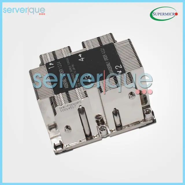 Refurbished: Supermicro SNK-P0068PS Passive CPU Heatsink X11 Socket ...