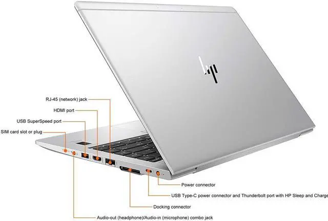 Refurbished: HP EliteBook 840 G5 14" FHD 1920 x 1080 Notebook 8th Gen Intel QUAD Core i5-8350U ...